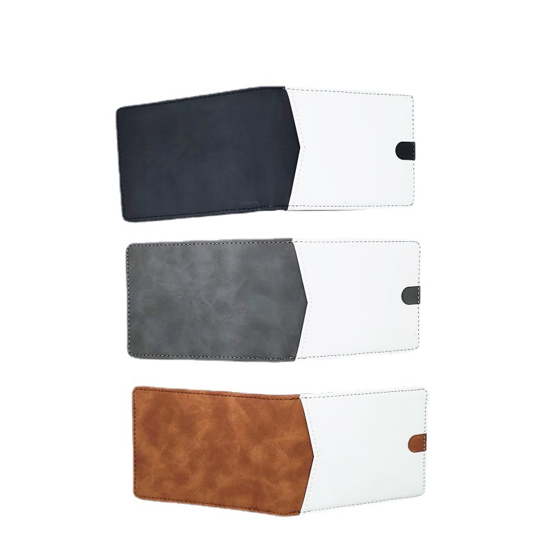 Sublimation Leather Blank Wallet Heat Transfer Wallets with card slot